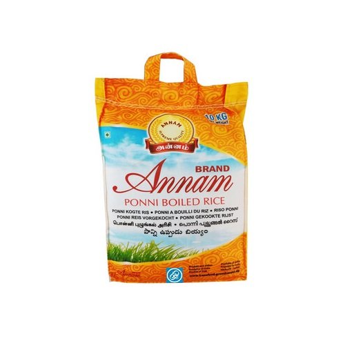 Annam Ponni Boiled Rice 10kg – Mathy Asia Indian Super Market in Arnhem