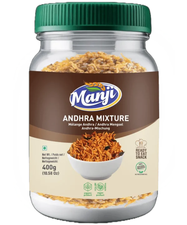 Manji Andhra Mixture 400g – Mathy Asia Indian Super Market in Arnhem